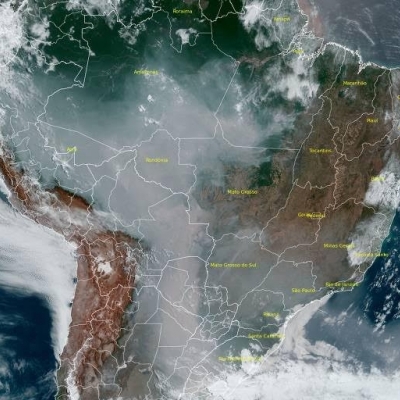 Fumaça atinge diversas partes do Brasil e pode chegar a 60% do país ...