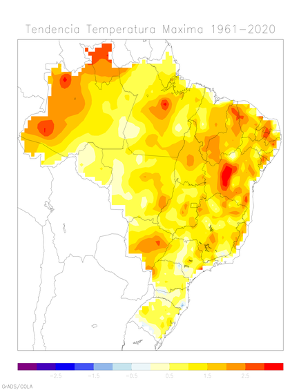 Brasil tem áreas que já estão até 3°C mais quentes, aponta análise do ...